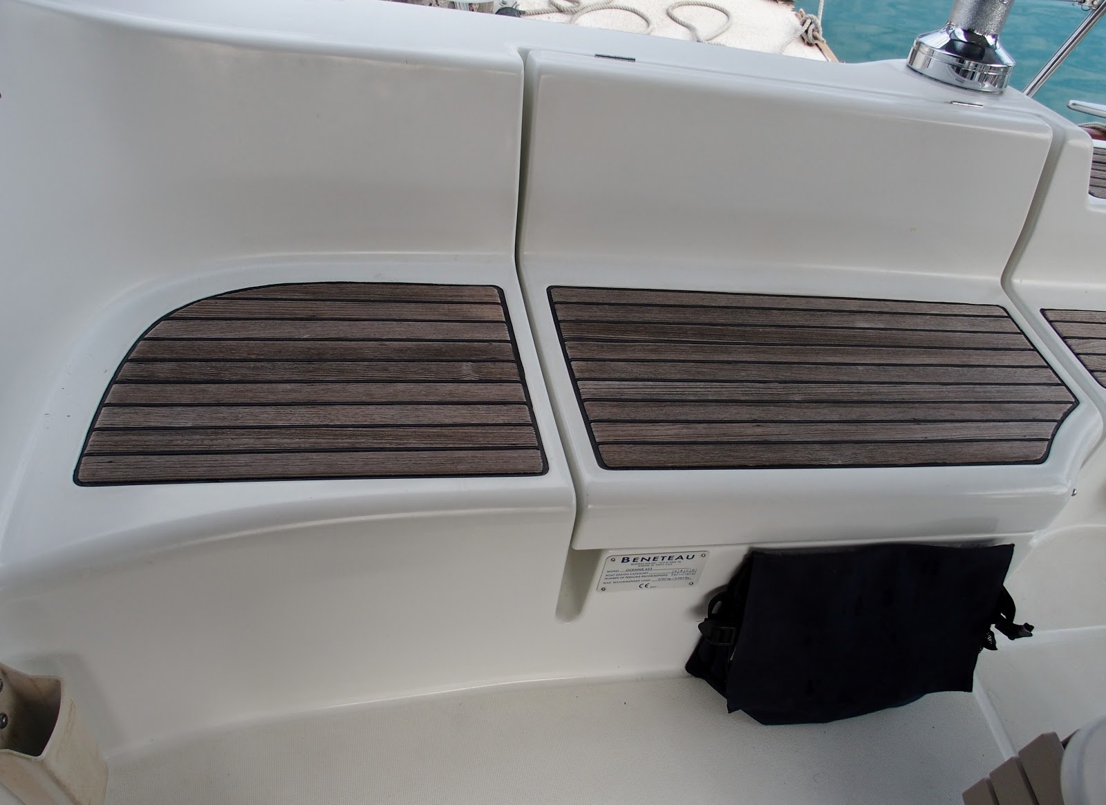 Cruising Boat Designs: The Cockpit Project -- Replacing the Teak Decking