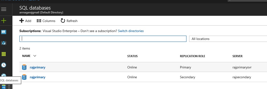 Sql Azure Databases Active Secondary How To Connect Part 2 Sqlservercentral