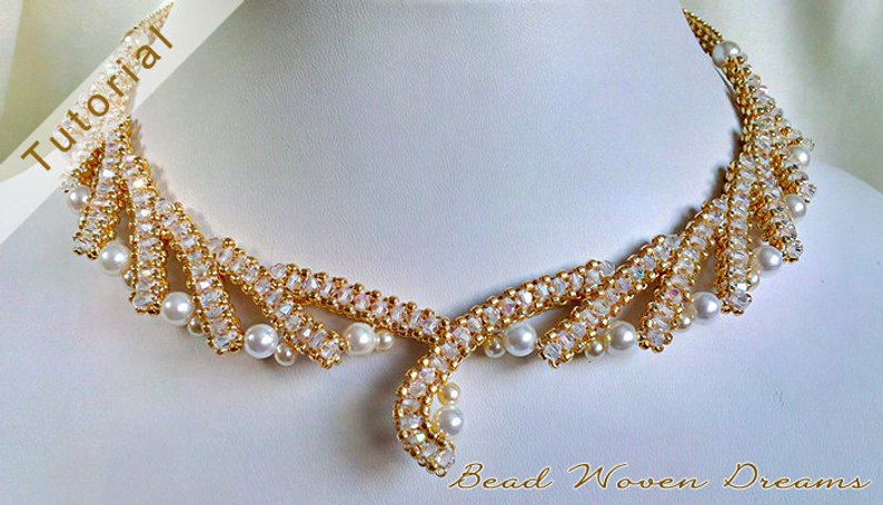 BeadWovenDreams' Lovely Open Framed Beadwork Jewelry Tutorials / The ...