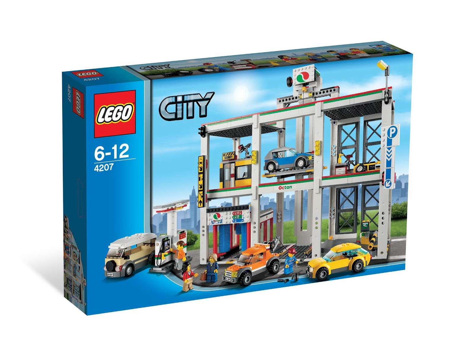 LEGO gosSIP: 130512 LEGO 4207 City Garage box art and pictures