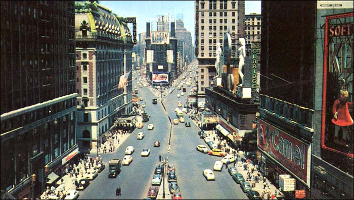 A evolução da Times Square década pós década | aNYAdoro Nova York - O ...