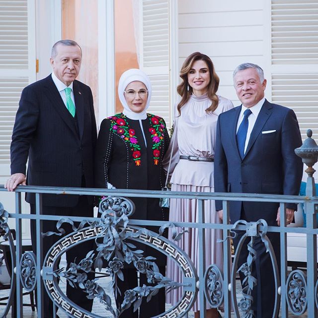 Their Majesties working visit to Turkey - Queen Rania's Closet ستايل ...