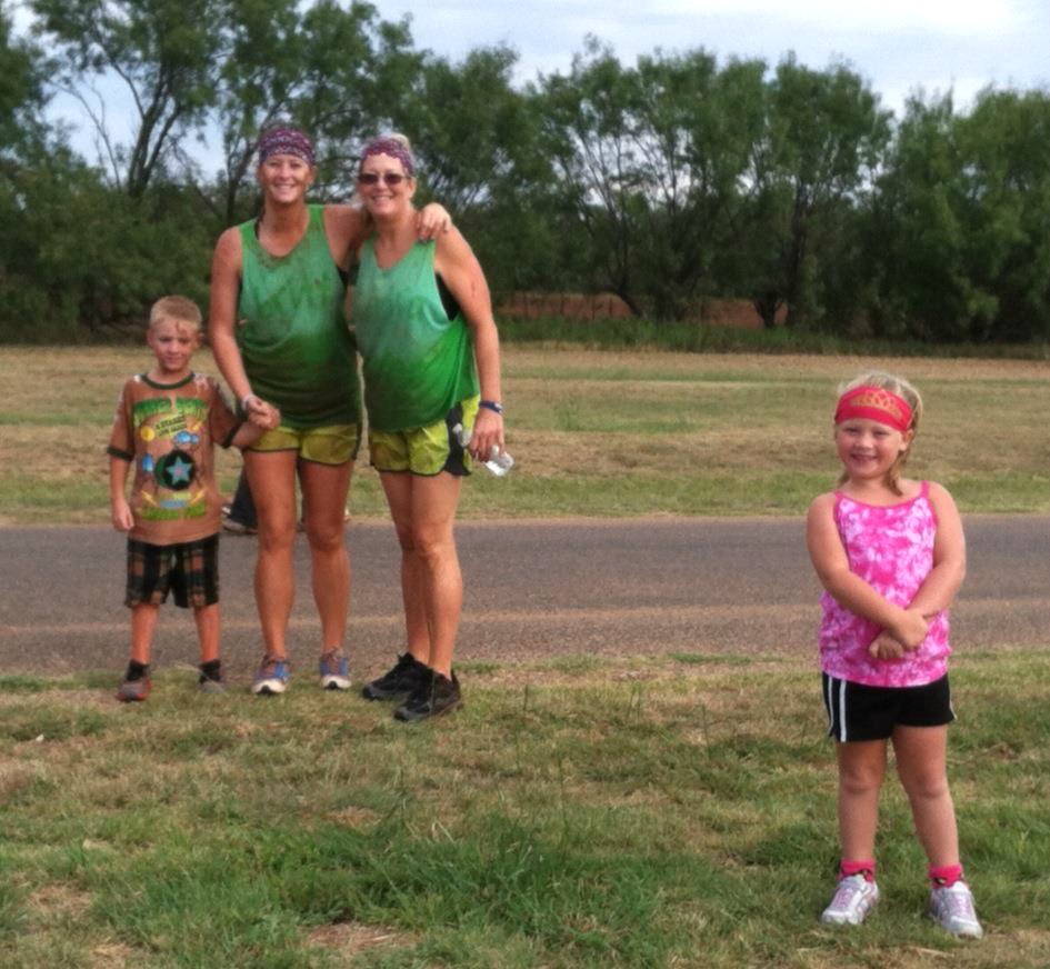 Naturally Fit Sisters Mud Run With Mom