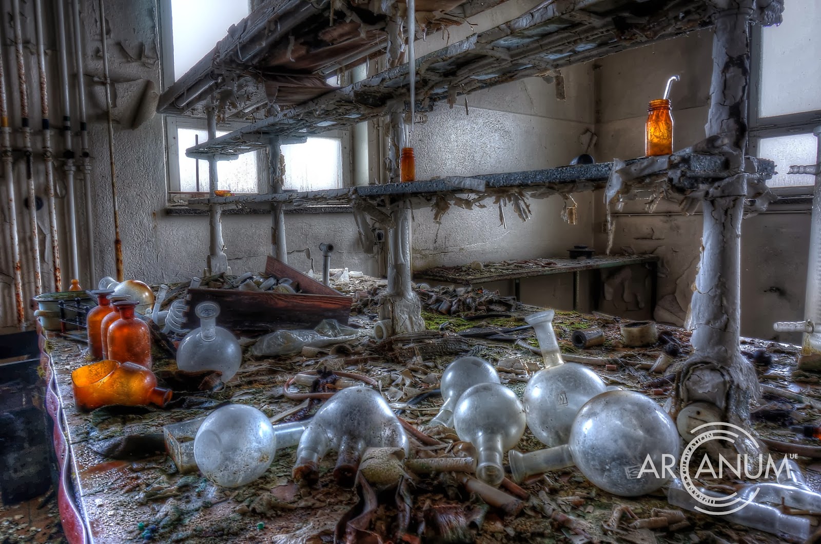 arcanum. urban exploration.: The Laboratory - Abandoned Pharmaceutical ...
