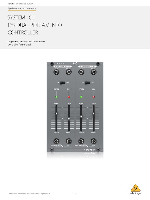 MATRIXSYNTH: NAMM 2020 - Introducing System 100 - Behringer Modular ...