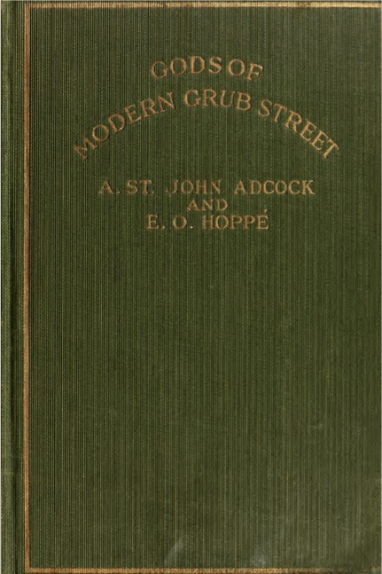 Gods of Modern Grub Street - W. Somerset Maugham