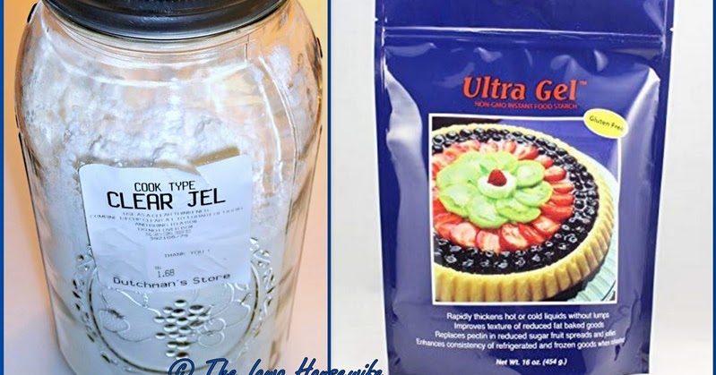 The Iowa Housewife: Cooking with Clear Jel and Ultra Gel