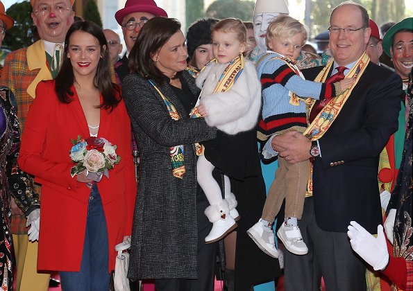 Princess Gabriella and Jacques attended Circus Festival