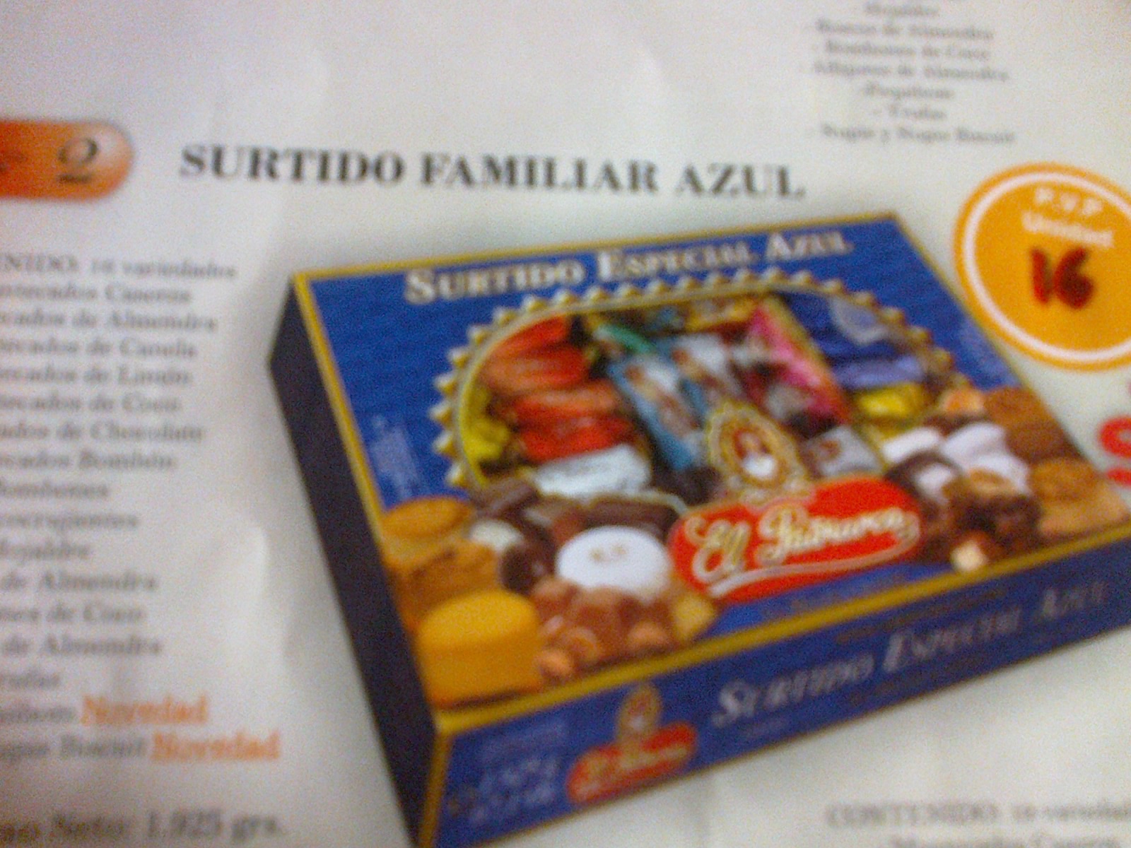 Dulces de Navidad: SURTIDOS