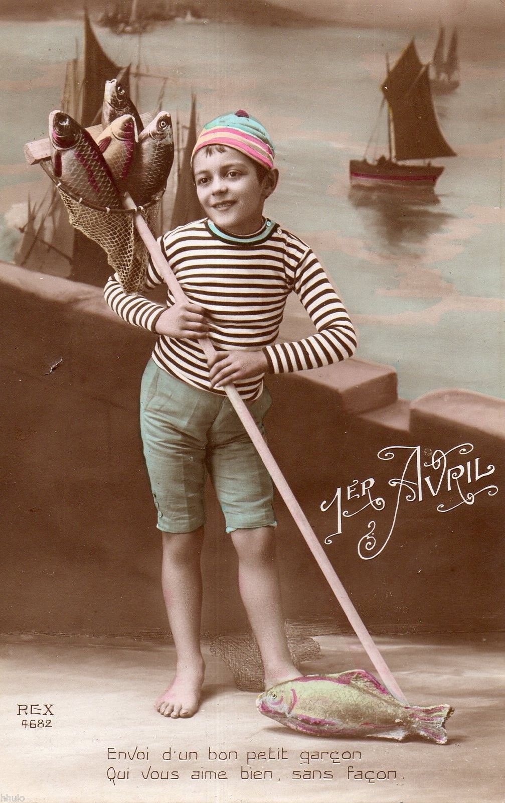 Poisson d’Avril! – 20 Adorable Postcards From the 1900s Featuring ...