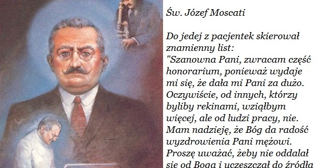 Święci i błogosławieni: Myśli św. Józefa Moscati