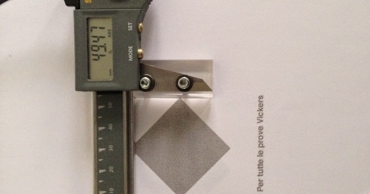 Prove di durezza ,Rockwell, Brinell, Vickers, Knoop, Shore. Hardness ...