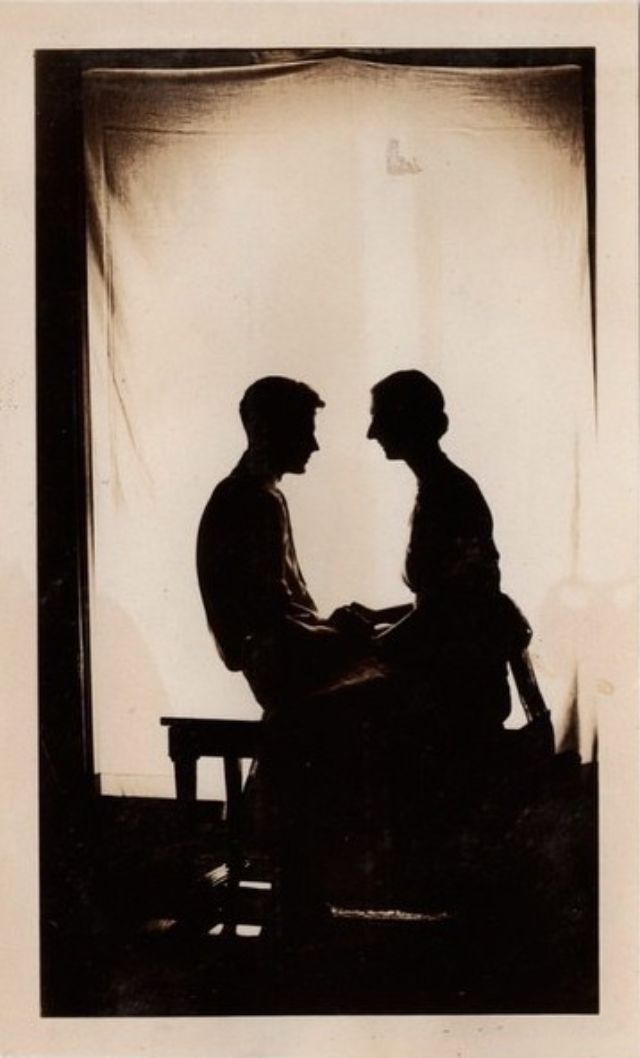 22 Amazing Silhouette Portrait Snapshots From the Early 20th Century ...