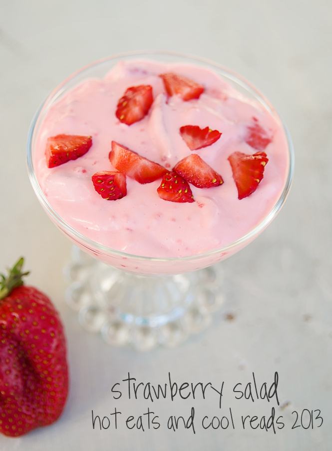 Hot Eats and Cool Reads: Strawberry Tapioca Salad Recipe