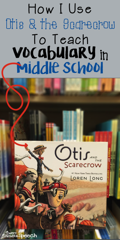 Fall Books in Speech Therapy: Otis and the Scarecrow FREEBIE included ...