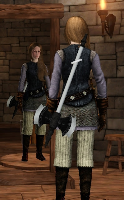 Загрузки для Sims Medieval : Two-handed Battle Axe by Melissa for TSM ...