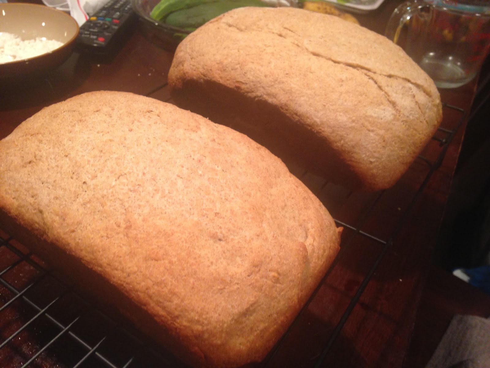 Feast or Forage: Oatmeal wheat bread