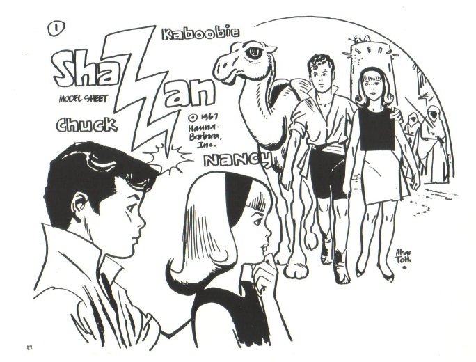Rankin/Bass-historian: HANNA-BARBERA'S SHAZZAN by ALEX TOTH
