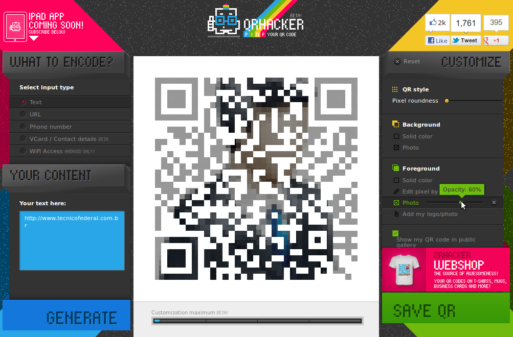 Técnico Federal: QR criativos veja como fazer