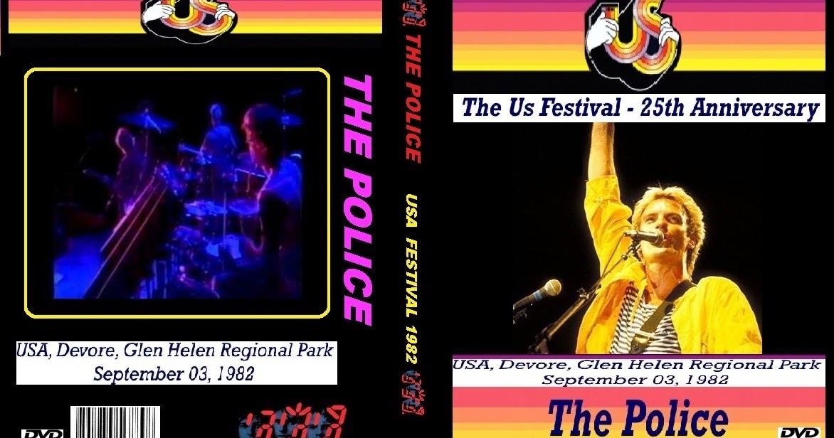 THE POLICE una leyenda viva: USA FESTIVAL 1982 THE POLICE DVD