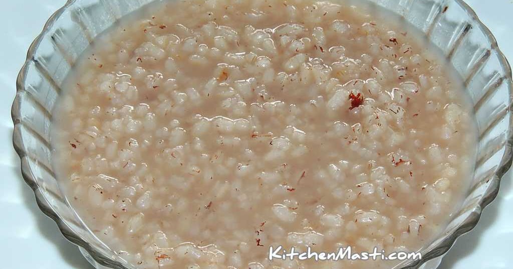 Gruel Rice Recipe / Ganji | Vegetarian Recipes