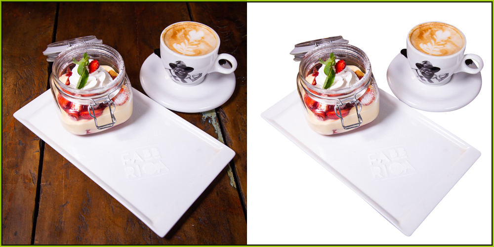 What is the difference between photo Clipping path and photo retouching