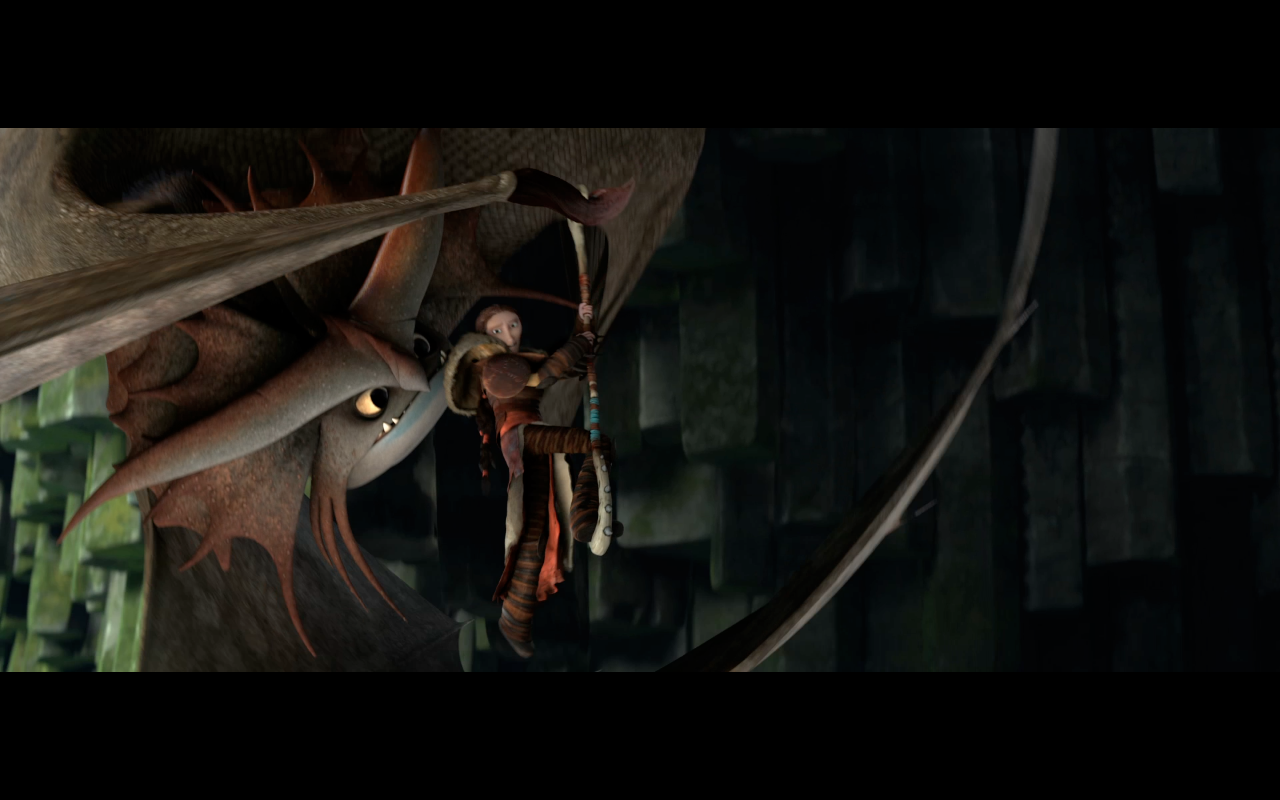 Toothless the Nightfury: Screecaps from the trailer!