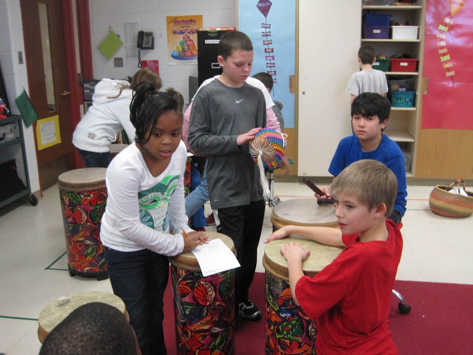 Mrs. DeFrang's Music Room: 5th Grade Drumming Finale!