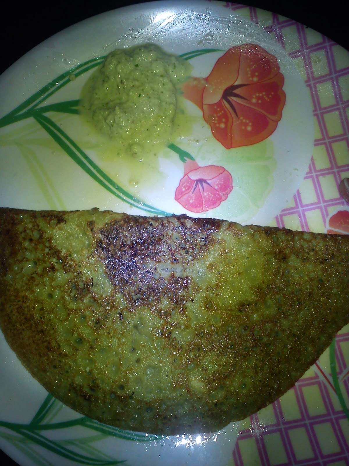 Food - The Way To People's Heart: Green gram dosa (hesaru kalu dosa ...