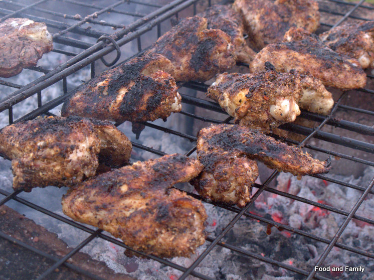 Food & Family: Spicy Chicken Wings on the Braai