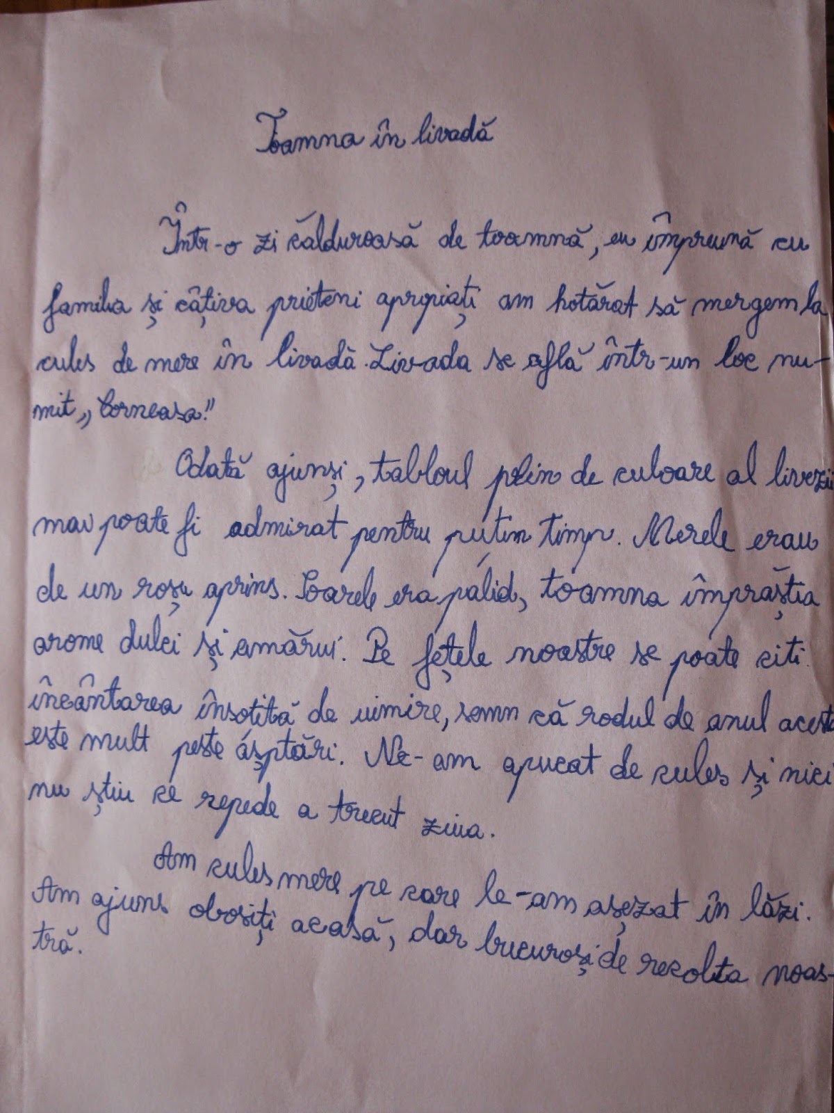 CLASA MEA: Limba romana