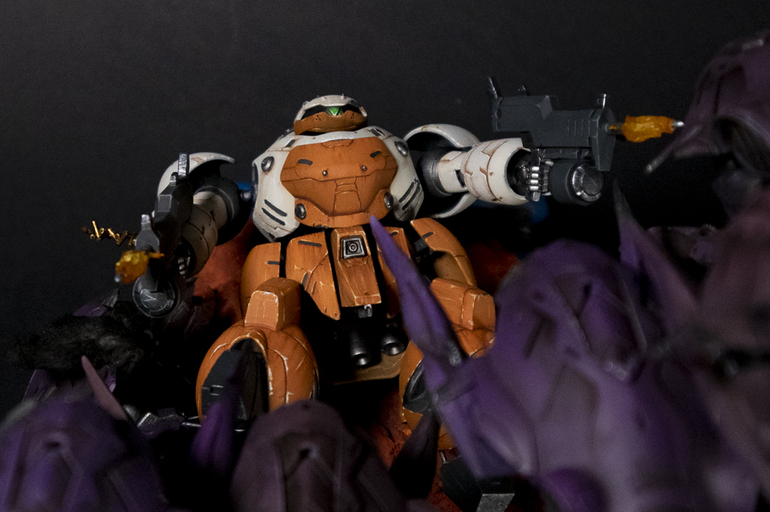 Custom Build: HG 1/144 Landman Rodi VS Plumas