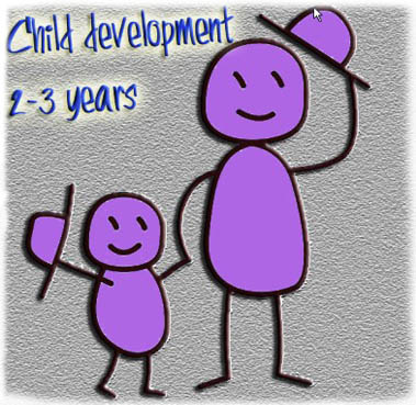 Child development 2-3 years