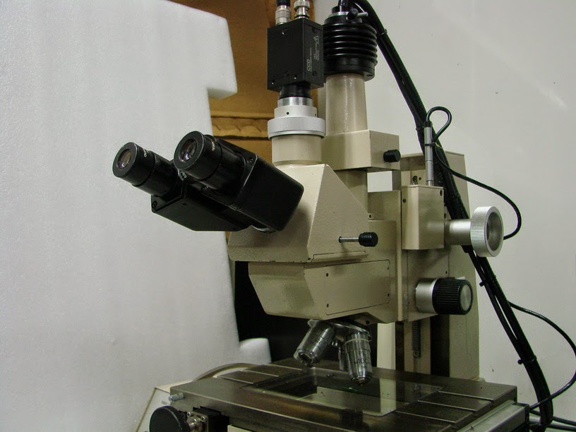 Semiconductor Equipment: HISOMET UNION 84840 DH-2 MICROSCOPE WITH ...