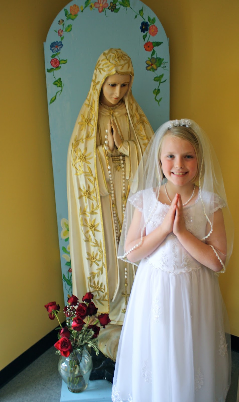 Martin Family Moments: Maggie's First Holy Communion