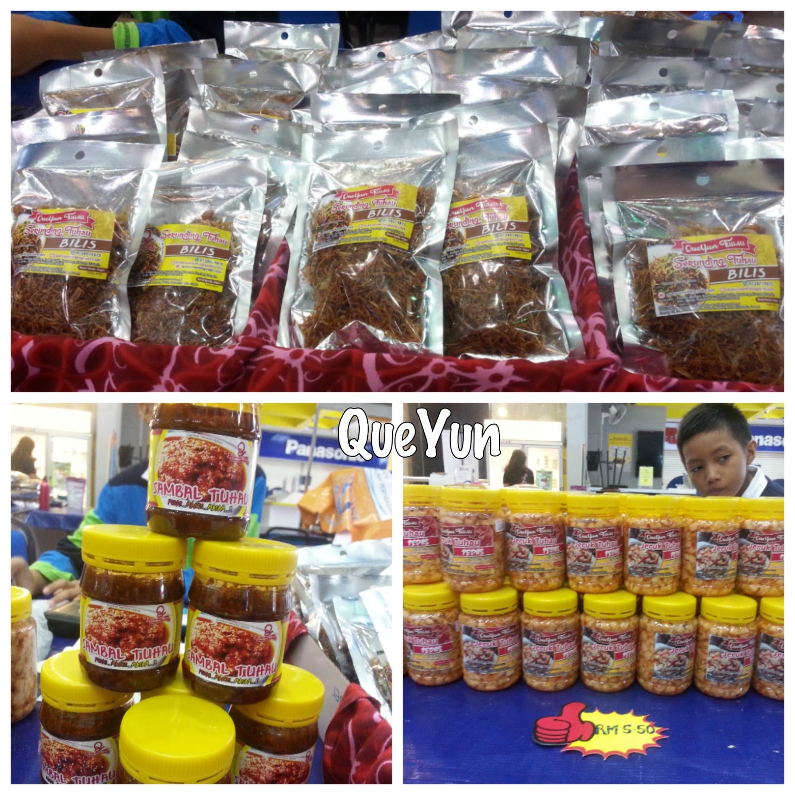 KARNIVAL JUALAN PRODUK SABAH ANJURAN FAMA ~ QueYun TUHAU SABAH BORNEO