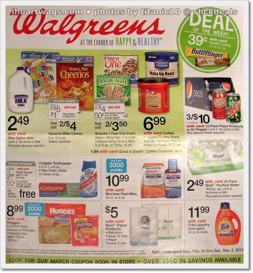 Weekly Ad Scan: Walgreens Ad Scan: Week of 2/24-3/2