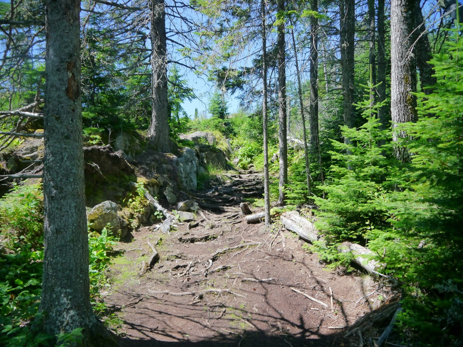 American Travel Journal: Rock Harbor Trail from Rock Harbor to Three ...