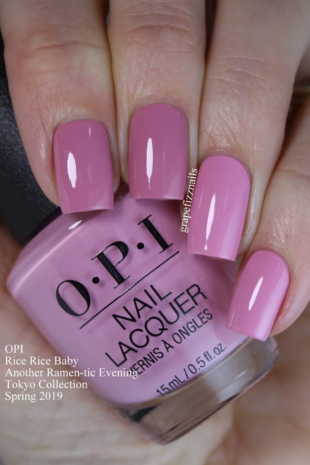Grape Fizz Nails: OPI Tokyo Collection Spring 2019, Swatches and Review