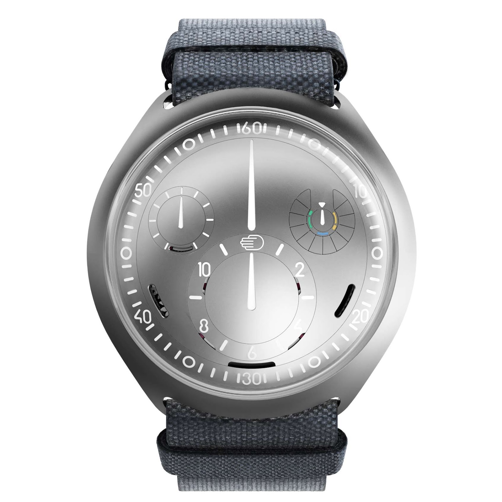 Ressence: Type 2 e-Crown Concept introducing the e-Crown technology ...