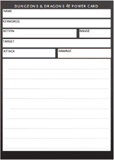 Power Cards ~ Azeite de DnD