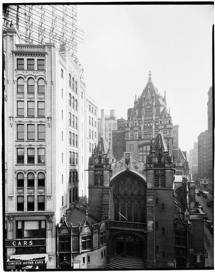New York - History - Geschichte: Broadway Tabernacle