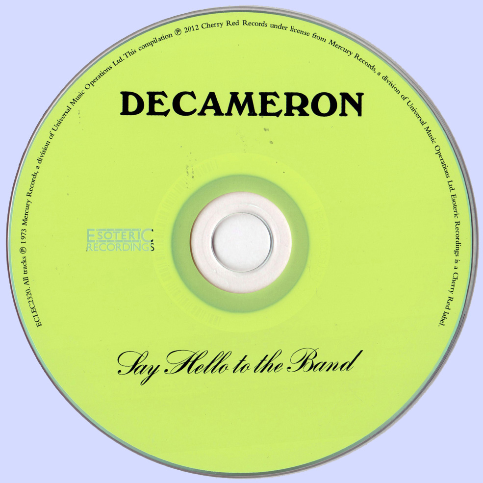 Plain and Fancy: Decameron - Say Hello To The Band (1973 uk, unique ...