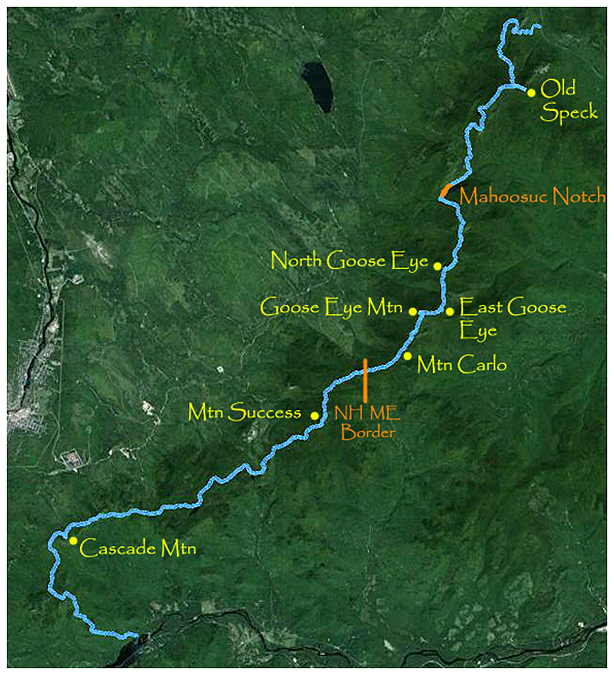 Hiking in the White Mountains: Mahoosuc Range Traverse