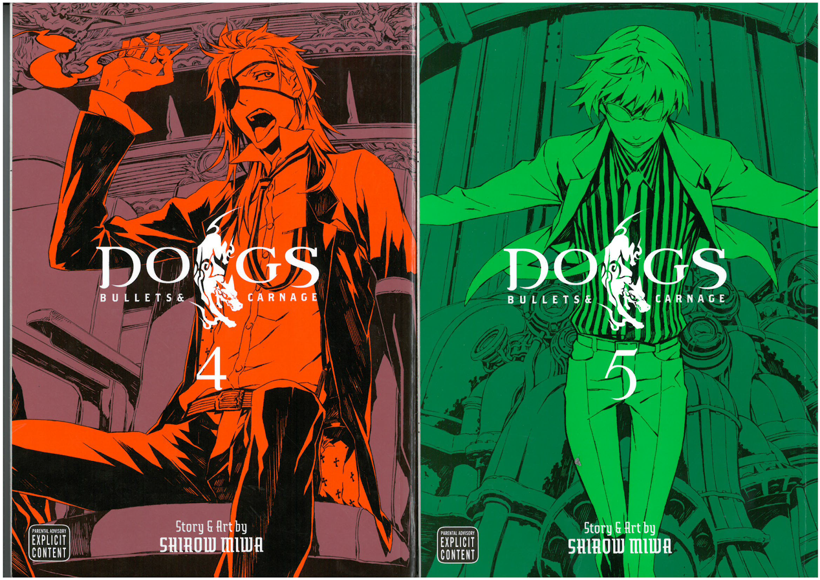 Emma's art blog: DOGS: BULLETS AND CARNAGE (by Shirow Miwa)