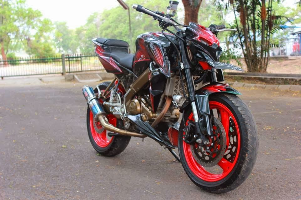 Modifikasi Motor Yamaha Vixion 2014