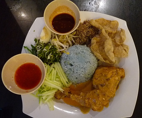 (Eat to Live) or (Live to Eat): Blue rice