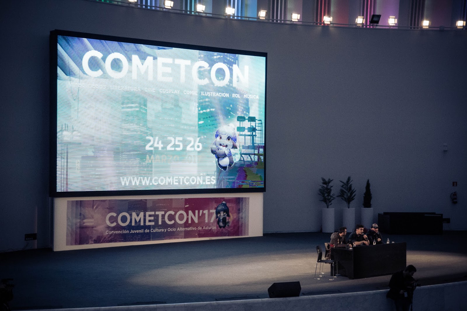 Visita Cometcon 2017