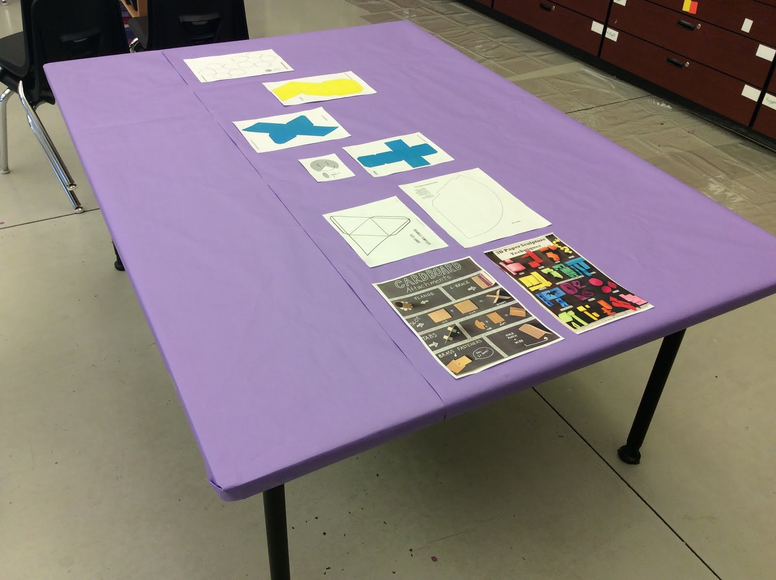 Mini Matisse: Vinyl Covered Art Tables