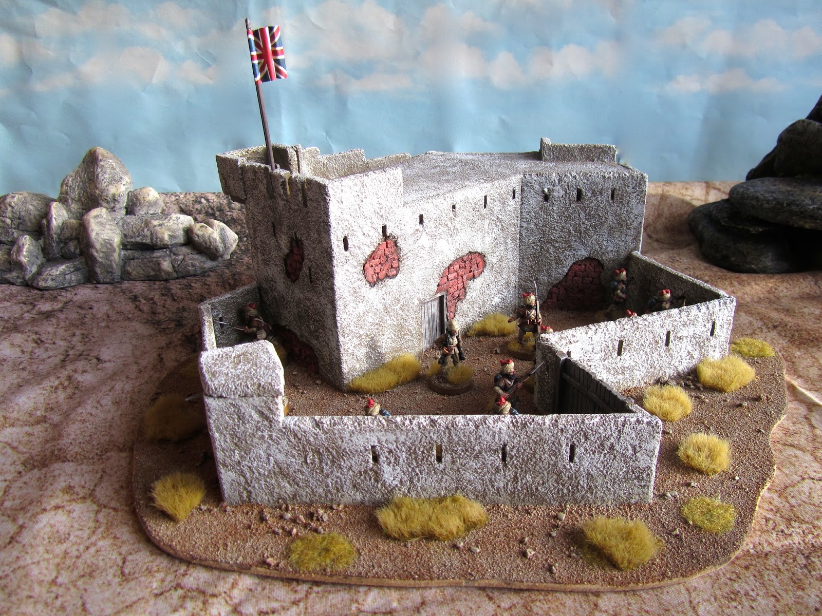 Andy's Wargaming Blog: British Fort for the NW Frontier